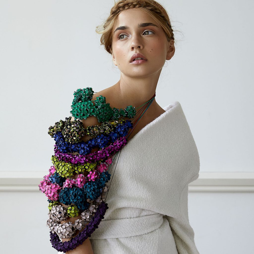 Modular Textile Wearables & Objects, made in Amsterdam - Iris Nijenhuis